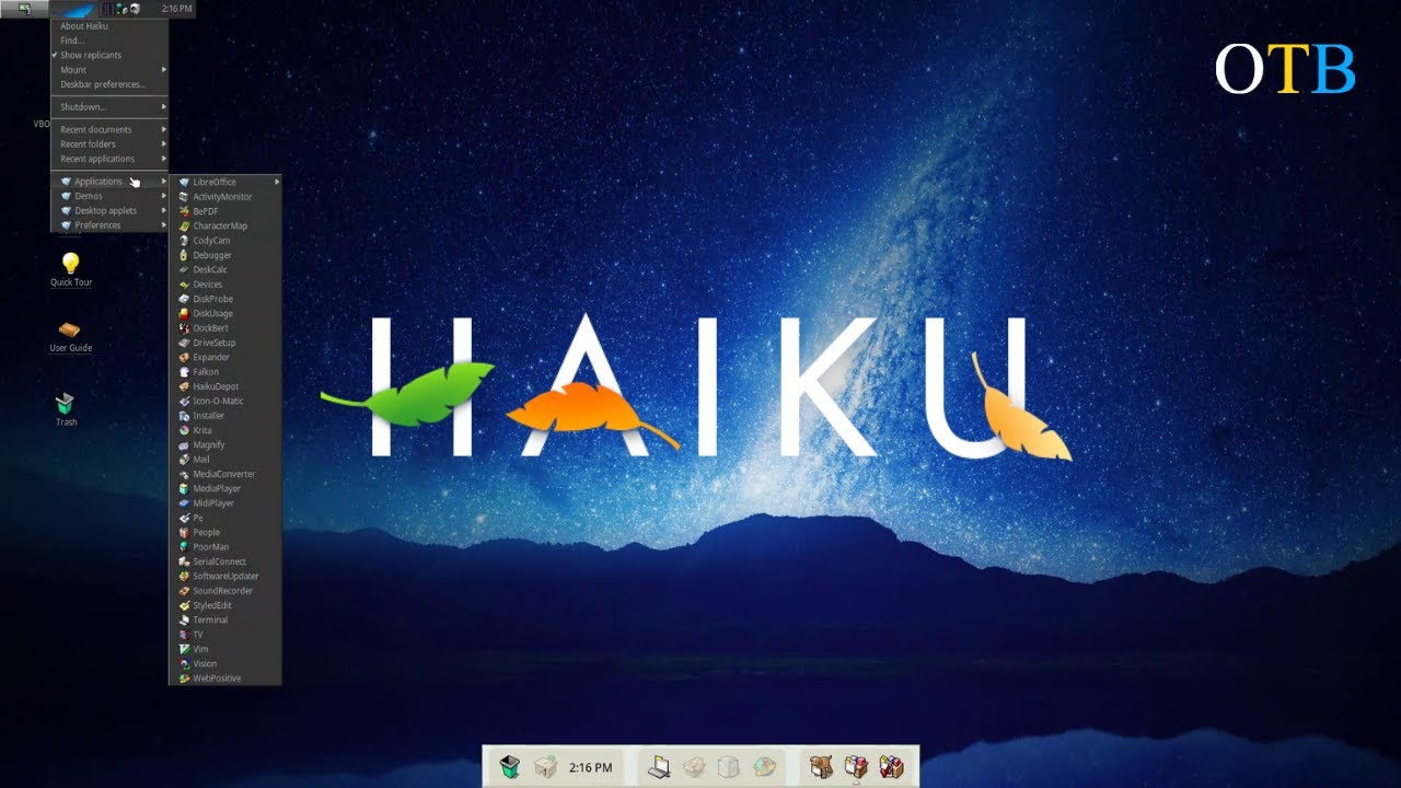 Haiku OS – davelevy . info / wiki